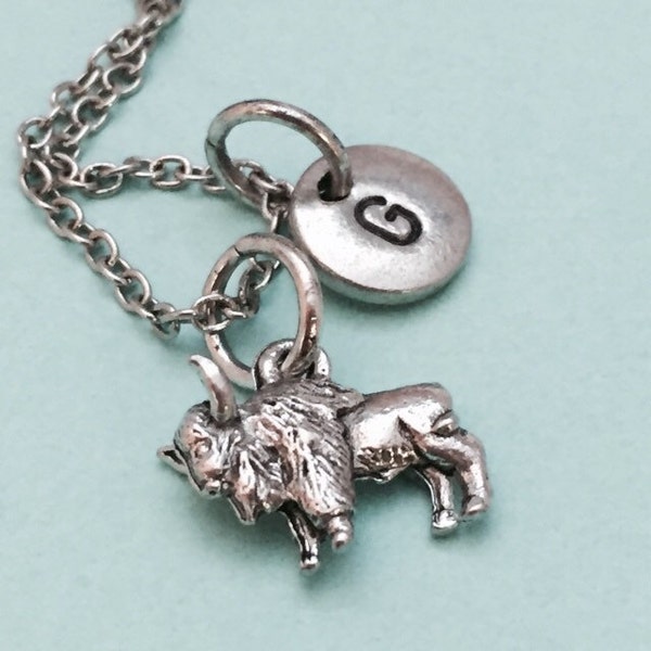 Bison Charm - Etsy