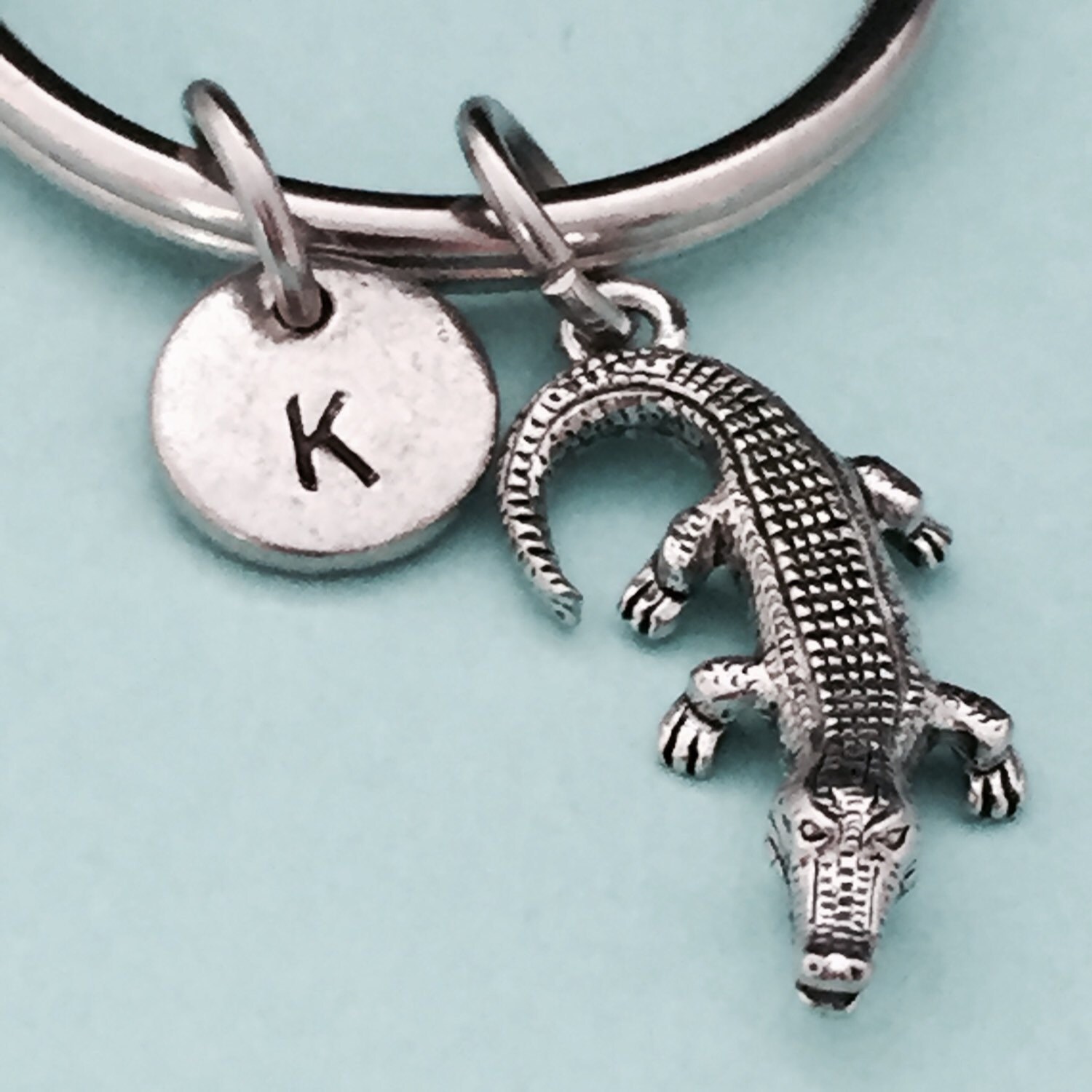 Crocodile Keychain Alligator Keychain Animal Keychain - Etsy