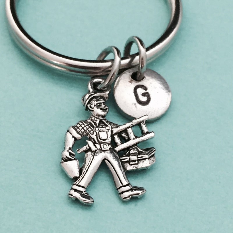 Handyman Keychain - Etsy