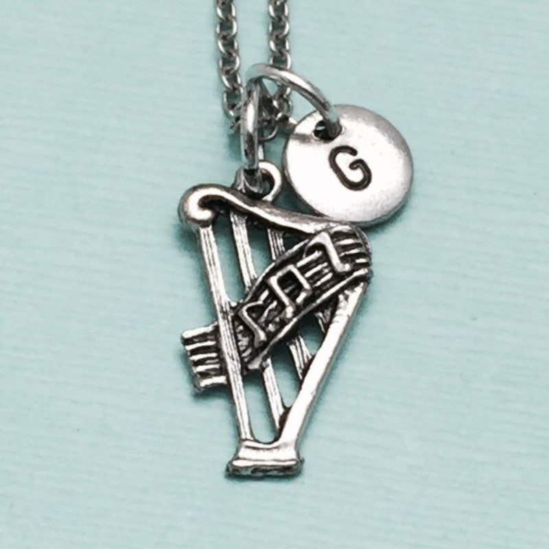 Harp Necklace - Etsy