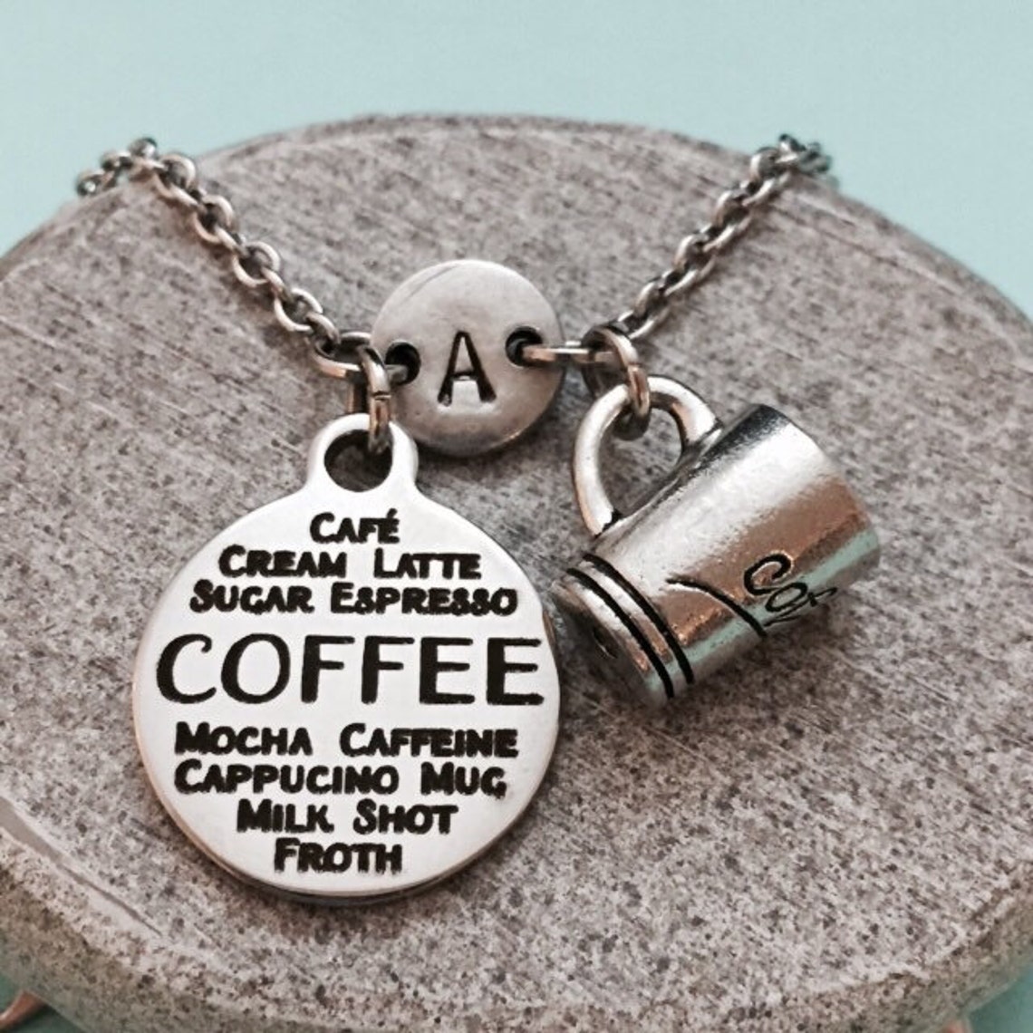 Coffee Charm Bracelet Coffee Charm Adjustable Bracelet - Etsy UK