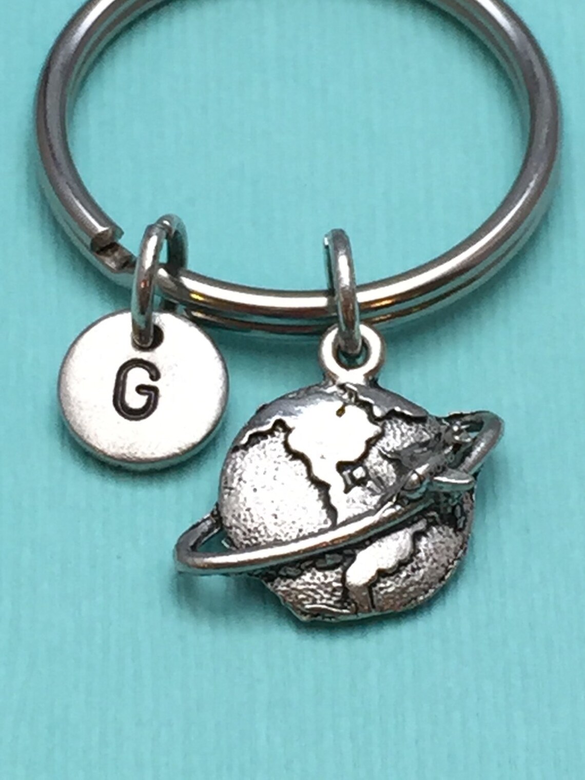 Globe Keychain, World Globe Keychain, World Keychain, Travel Keychain ...