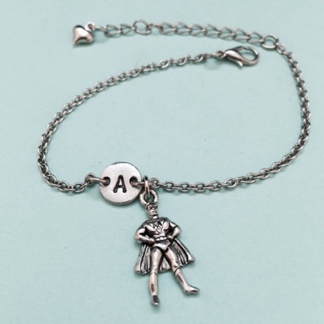 Superhero Charm Bracelet, Superhero Charm, Superhero Jewelry ...