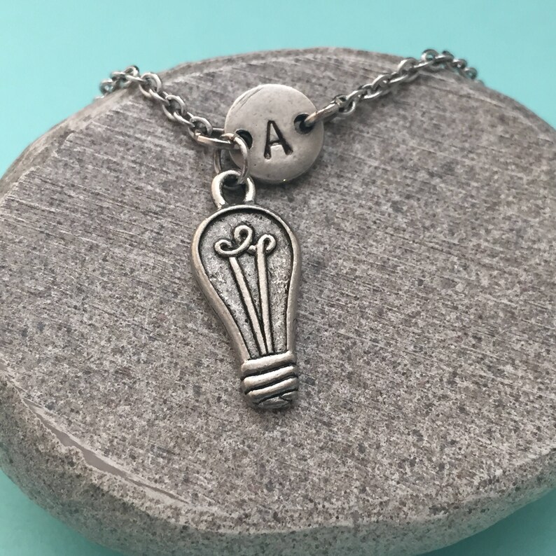 Light Bulb Charm Bracelet Light Bulb Charm Household - Etsy
