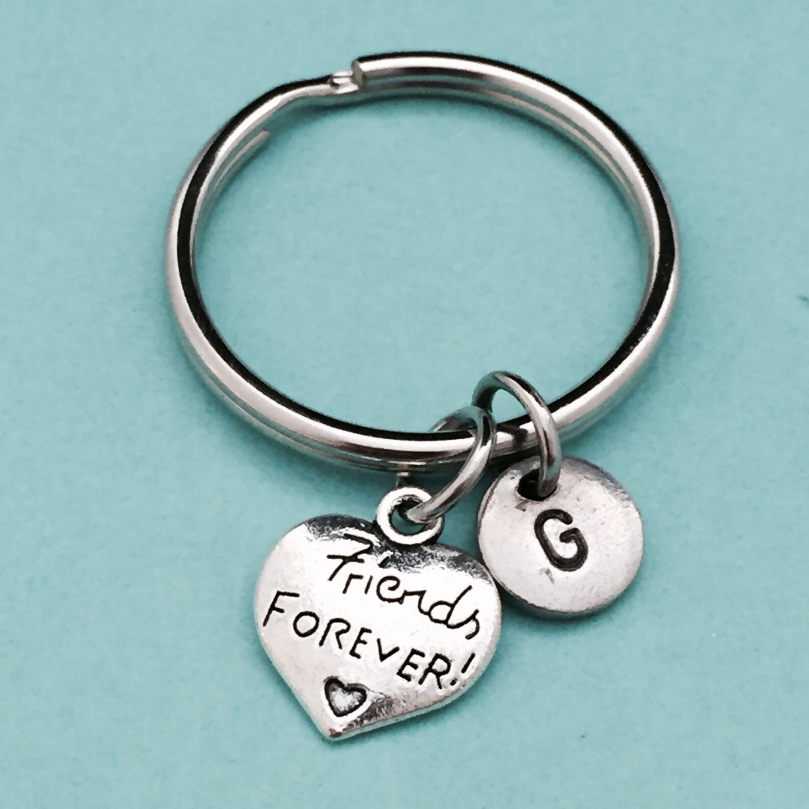 Friends forever keychain friends forever charm friends | Etsy