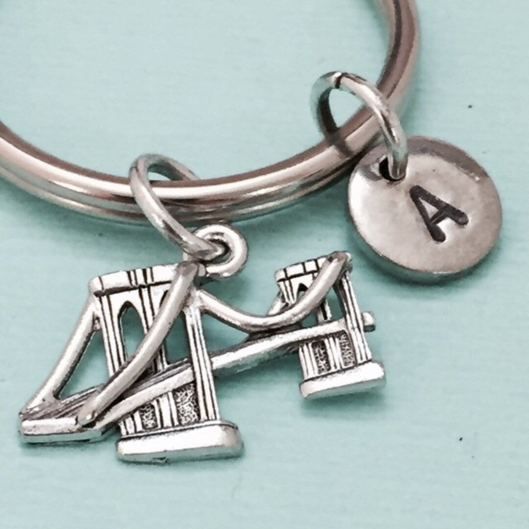 Brooklyn Bridge Keychain, Brooklyn Bridge Charm, Bridge Keychain ...