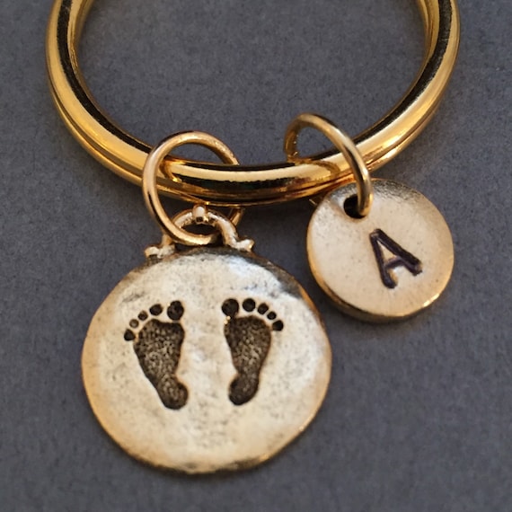 Baby Feet Keychain Baby Feet Charm Baby Keychain - Etsy