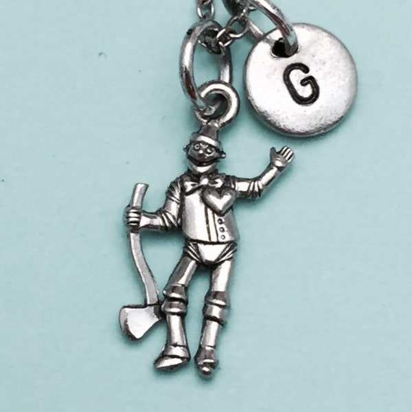 Tin Man Necklace - Etsy