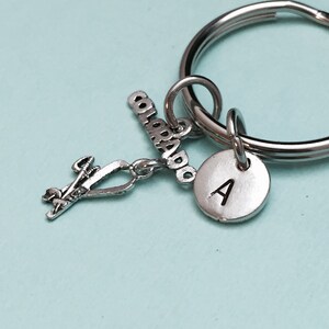 Colorado Keychain, Colorado Charm, State Keychain, Personalized ...