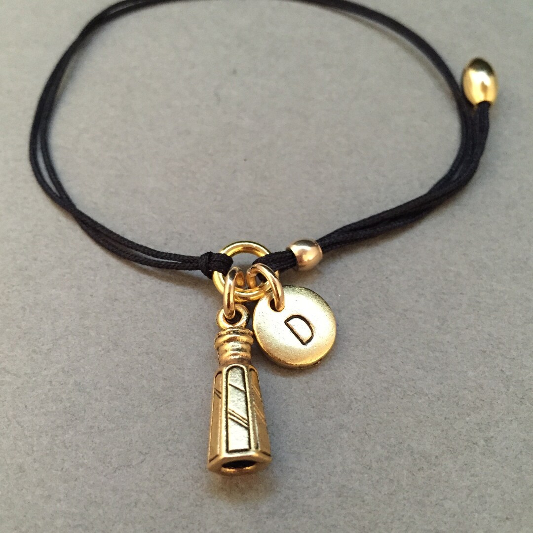 Salt Shaker Cord Bracelet, Salt Shaker Charm Bracelet, Adjustable ...