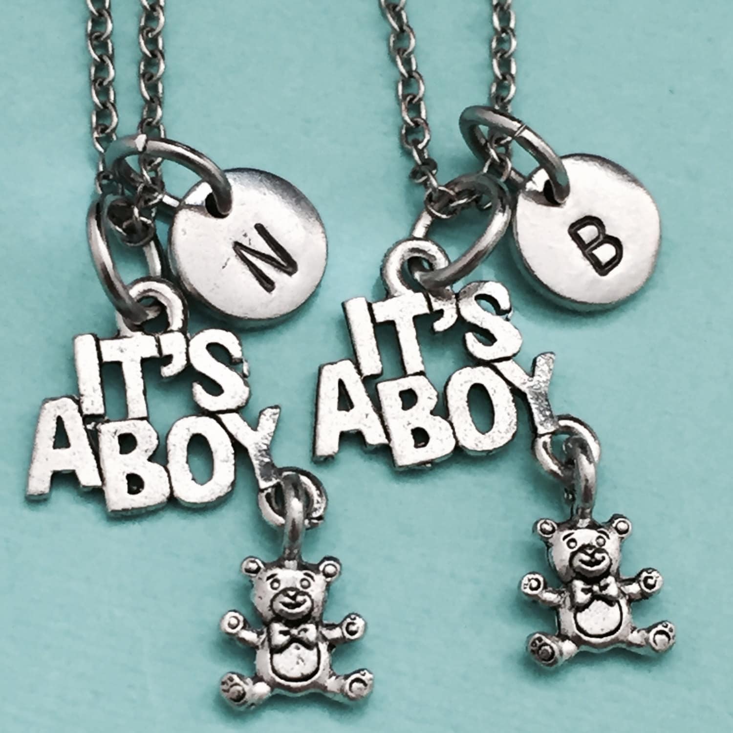 Best Friend Necklace It's a Boy Necklace Baby Necklace - Etsy