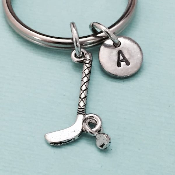 Hockey Keychain - Etsy