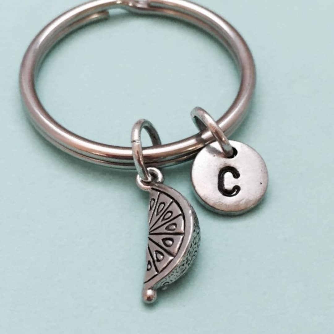 Orange Slice Keychain, Lemon Slice Keychain, Lemon Keychain, Orange ...