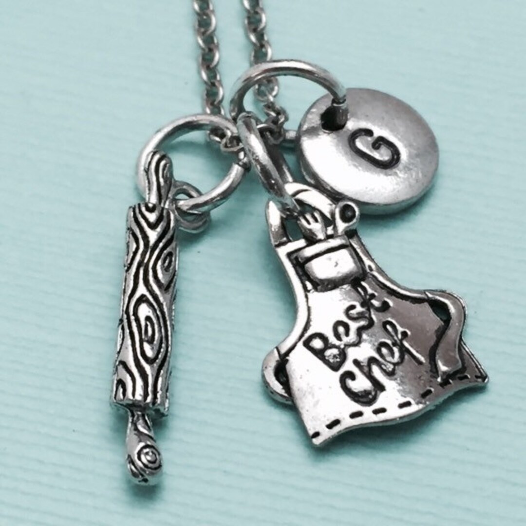 Chef Necklace, Chef Charm, Theme Necklace, Personalized Necklace ...