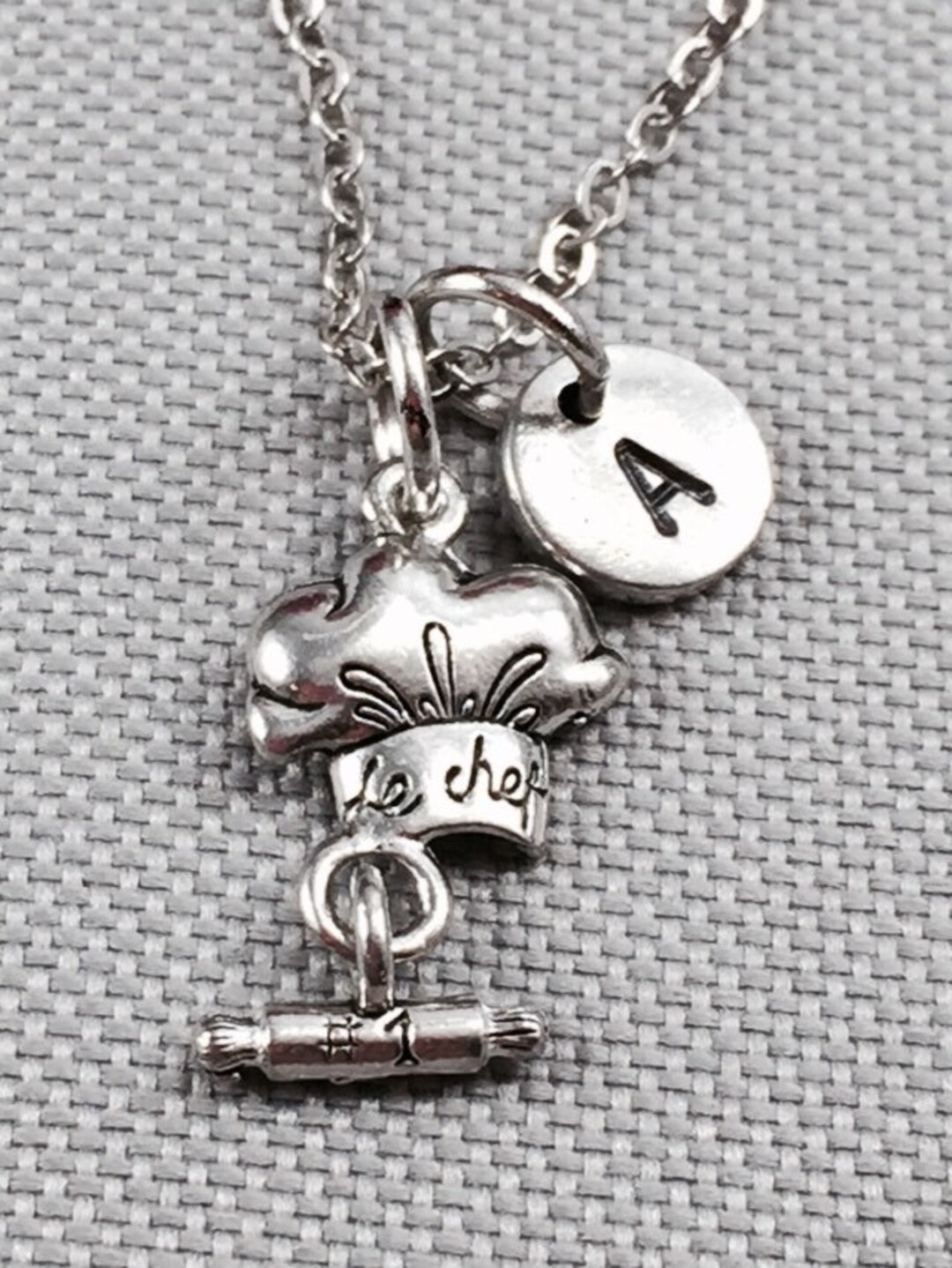 Chef Hat Necklace, Chef Necklace, Hat Necklace, Chef Hat Charm ...