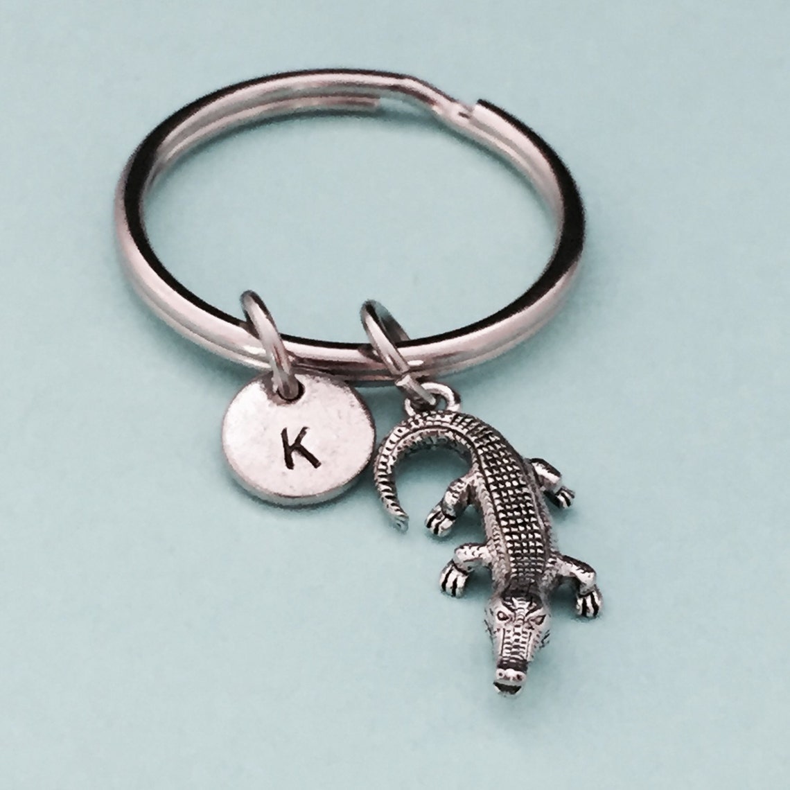 Crocodile Keychain Alligator Keychain Animal Keychain - Etsy
