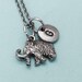 Mammoth Necklace, Mammoth Charm, Wooly Mammoth, Animal Charm, Ice Age ...
