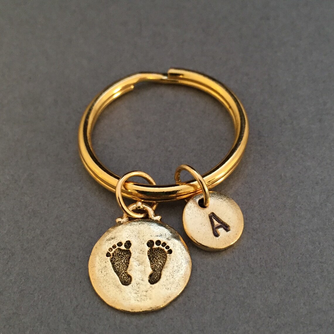 Baby Feet Keychain Baby Feet Charm Baby Keychain - Etsy