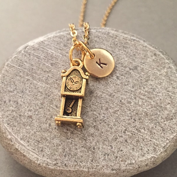 Clock Necklace - Etsy