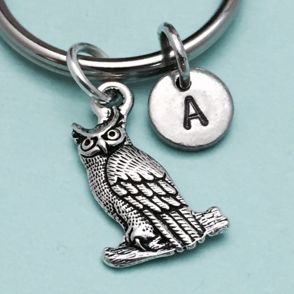 Owl Keychain - Etsy
