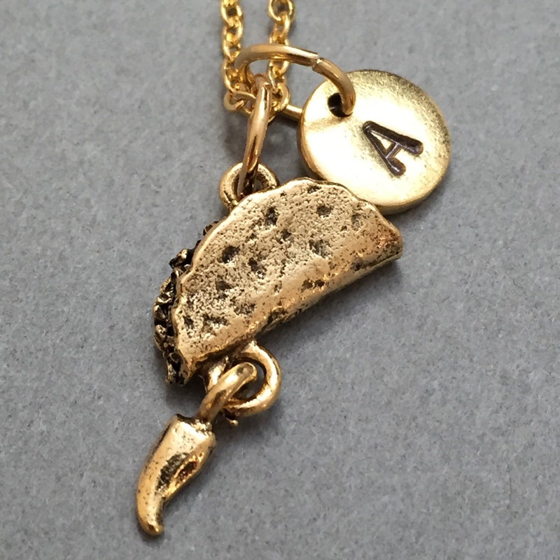 Taco Necklace - Etsy