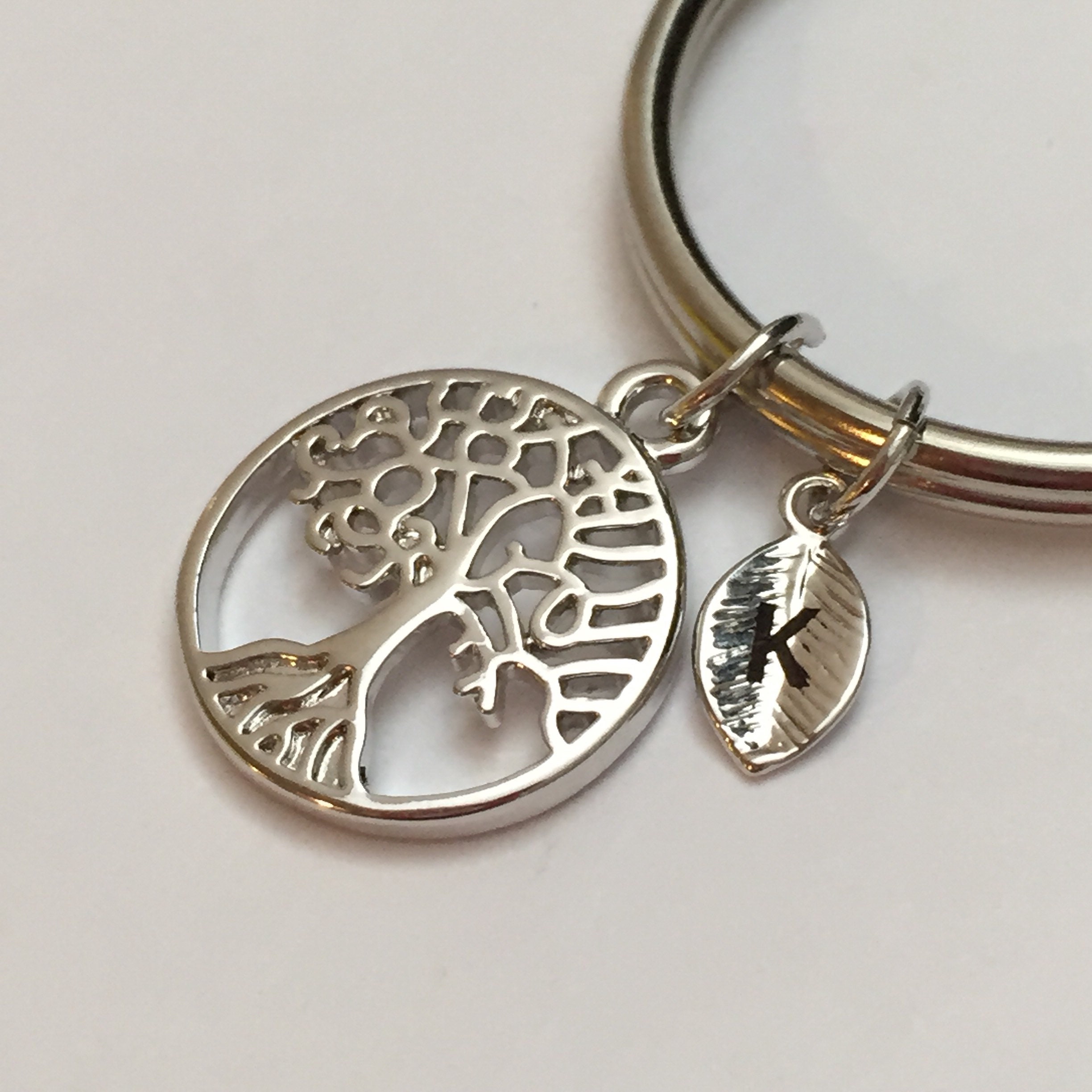 Tree of Life Keychain, Tree of Life Charm, Tree Keychain, Personalized ...