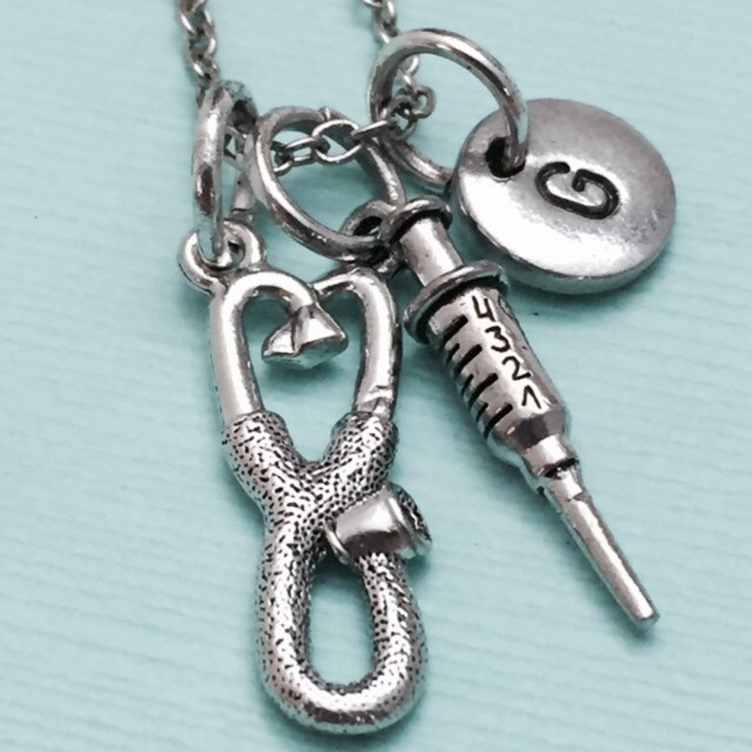 Medical Necklace, Medical Charm, Theme Necklace, Personalized Necklace ...