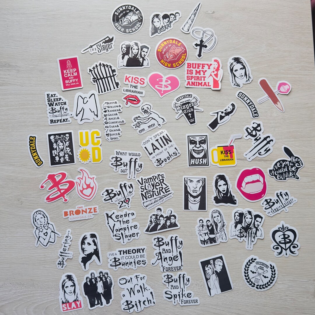 Buffy Sticker Pack - Etsy