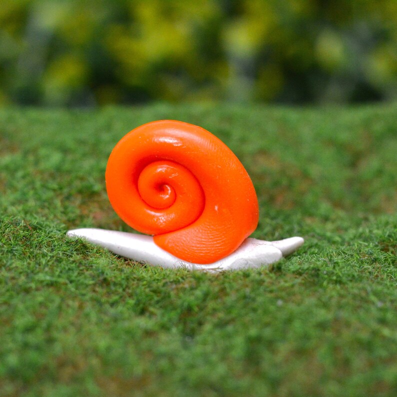 Fairy Garden Snails Brightly Coloured Miniatures - Etsy Singapore