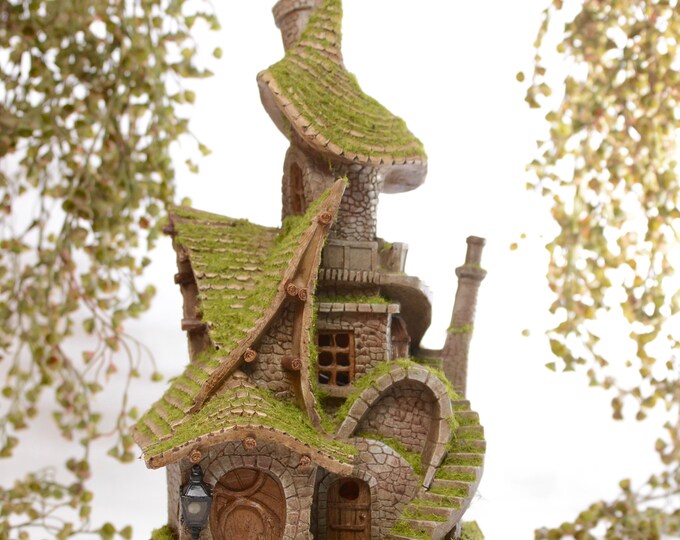 Rustic Pixie House, Choose Your Colour, Small Wooden Fairy House, Tooth ...