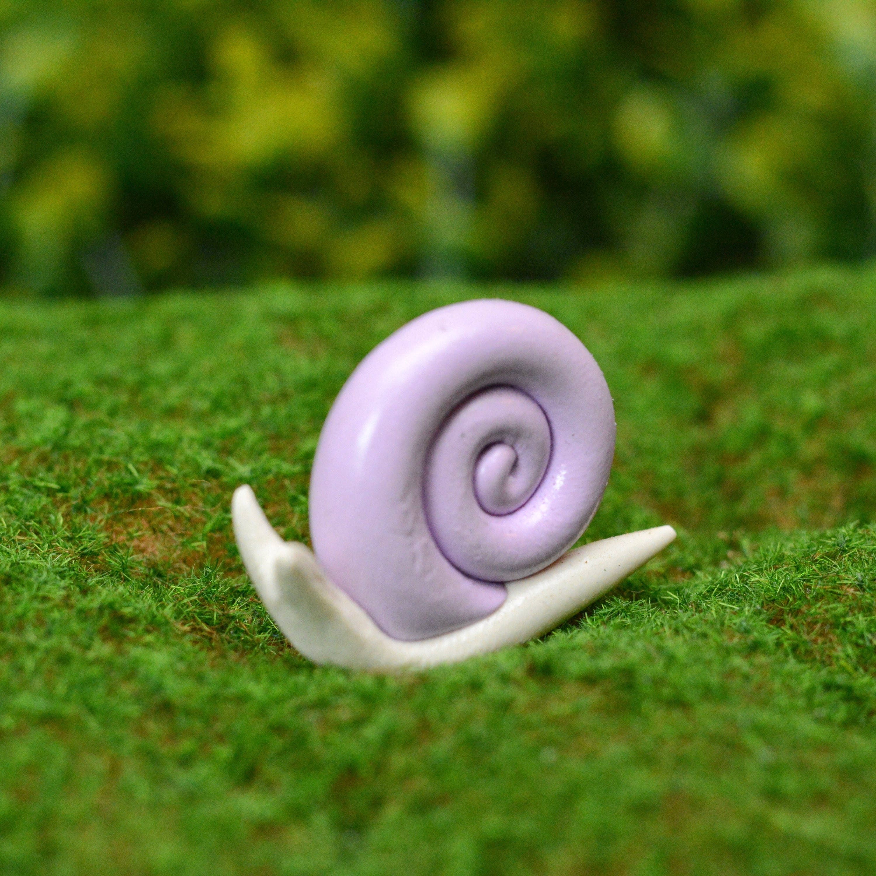 Fairy Garden Snails Brightly Coloured Miniatures - Etsy Singapore