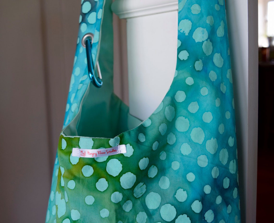 Boho Bag Blue and Turquoise Batik Blue Cross Body Bag Tote - Etsy