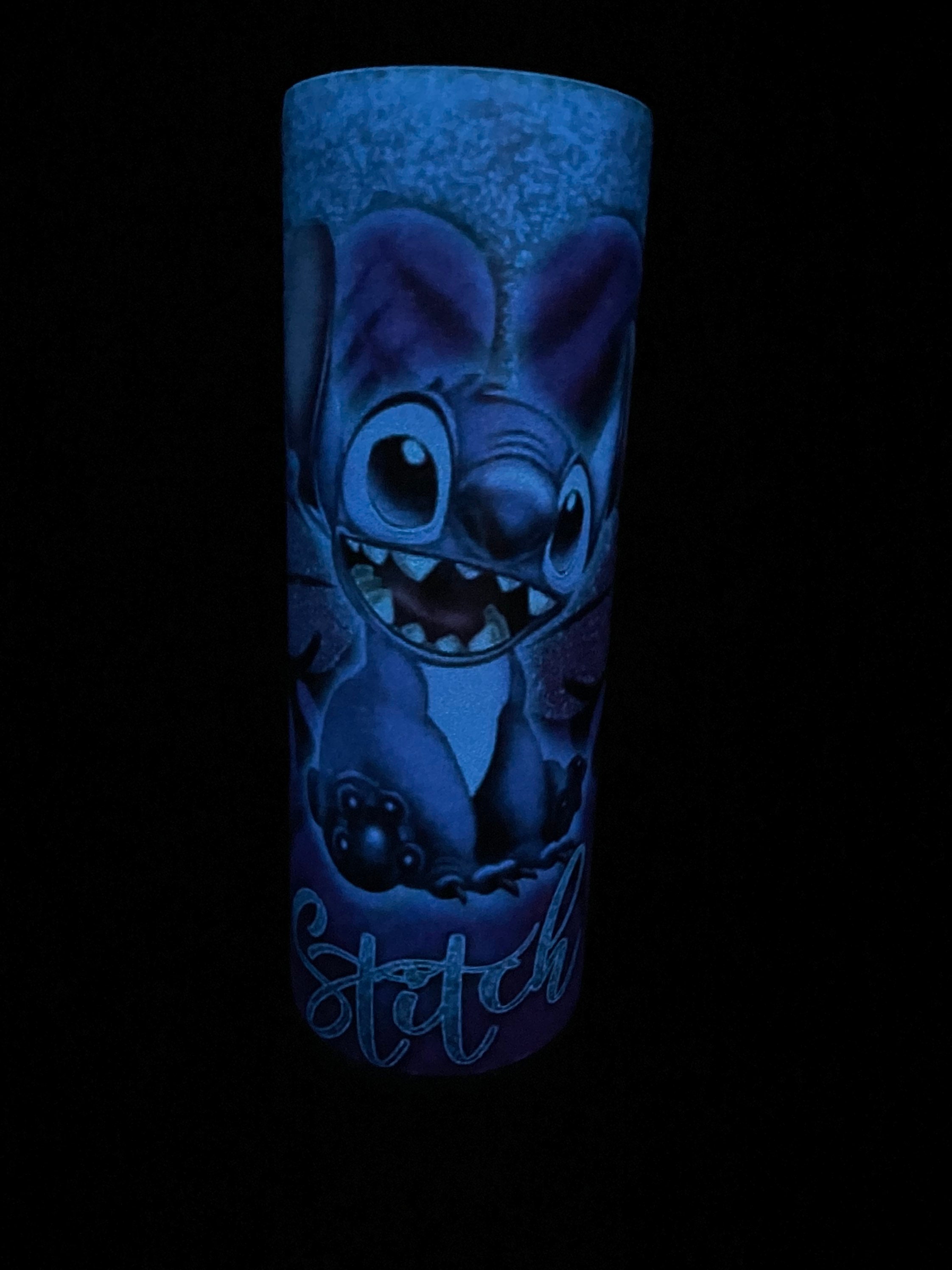 Blue Alien Glow in the Dark 20oz Skinny Tumbler Blue - Etsy