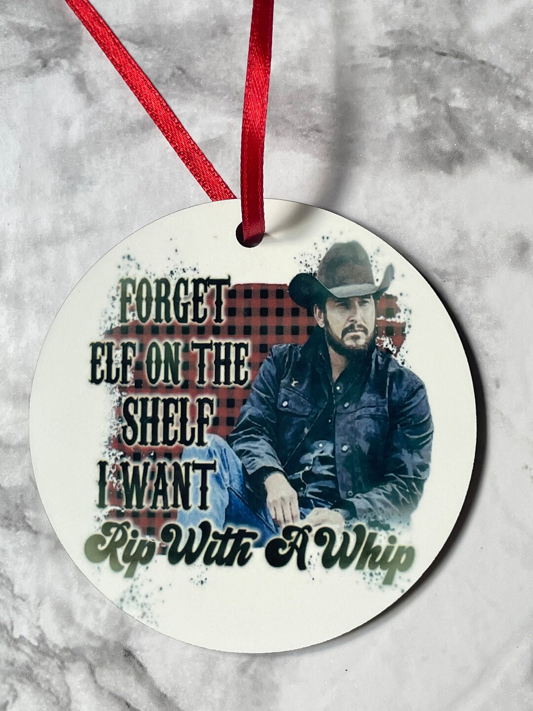 Rip With a Whip Christmas Ornament, Holiday Decoration, Funny Gift - Etsy