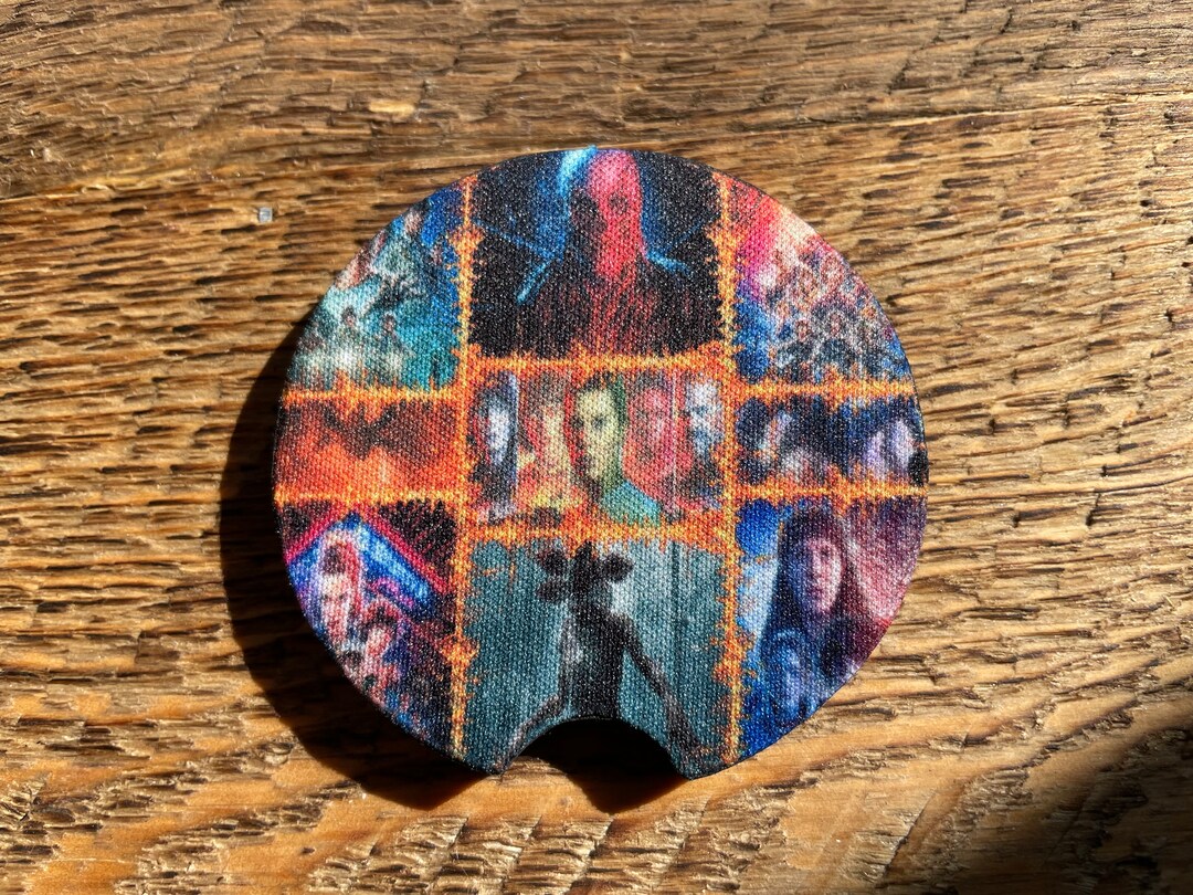 Stranger Things, Tv Theme, Car Sublimation Coaster - Etsy