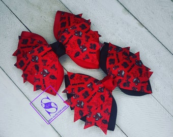 Texas Tech Bow - Etsy