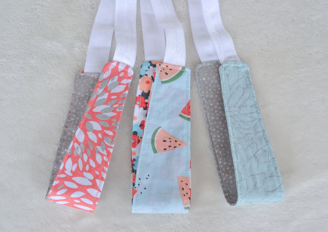 Girls Elastic Reversible Headbands Girls Floral Headbands - Etsy