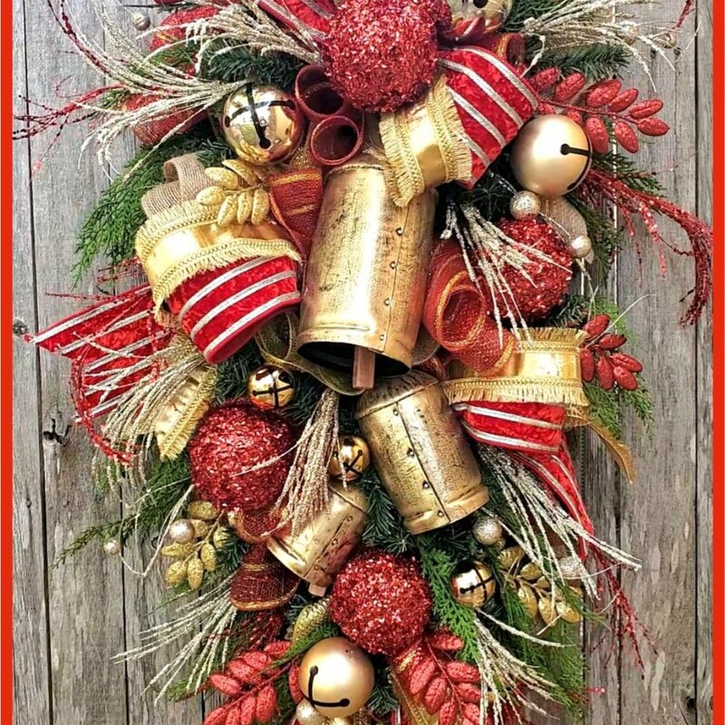 Wreath Bells - Etsy