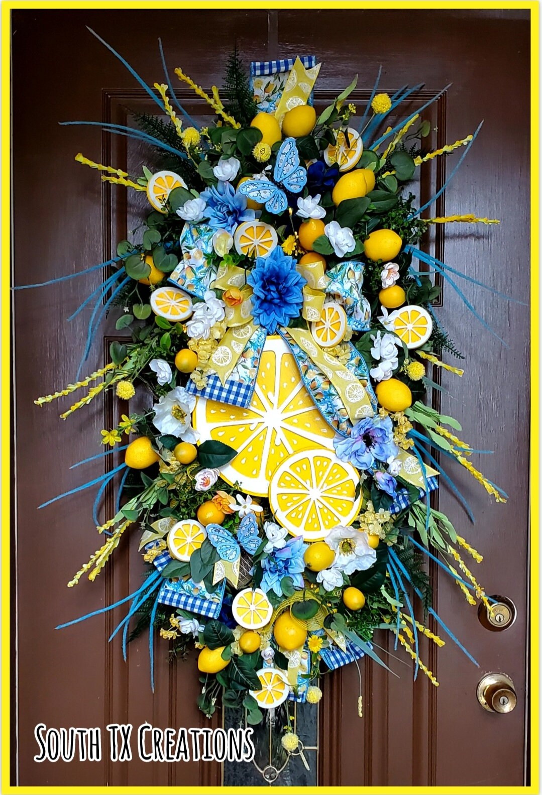 White Cotton Wreath Sashes Wreath Sash For Front Door White Weath Sash ...