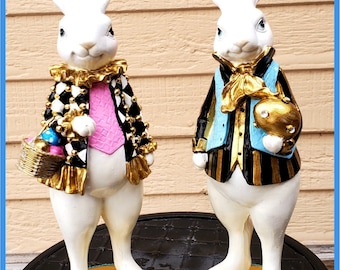 Deluxe White Rabbit, Alice in Wonderland White Rabbit, Easter Rabbit ...