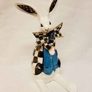 White Rabbit, Alice in Wonderland White Rabbit, Easter Rabbit, Hand ...