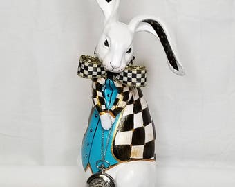 Deluxe White Rabbit, Alice in Wonderland White Rabbit, Easter Rabbit ...
