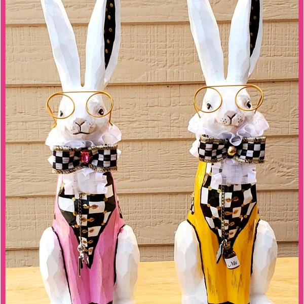 Whimsical Rabbit - Etsy