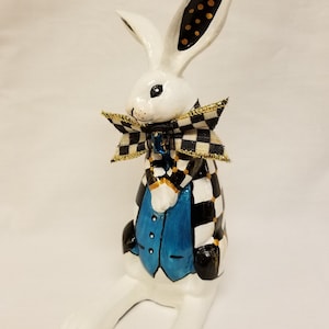 White Rabbit, Alice in Wonderland White Rabbit, Easter Rabbit, Hand ...