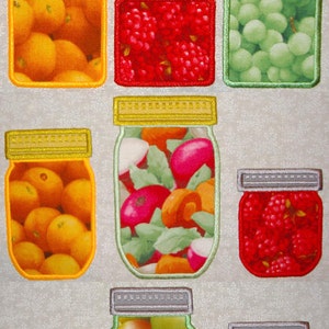 Canning Jars Applique Machine Embroidery Designs - Etsy