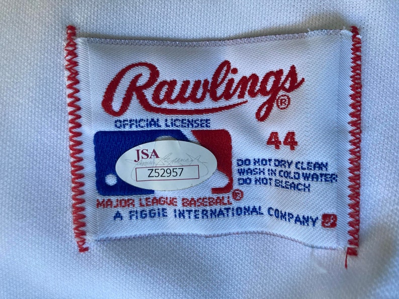 Ken Griffey Jr Signed 1990 or 1991 Mariners Rawlings Game Model Jersey ...