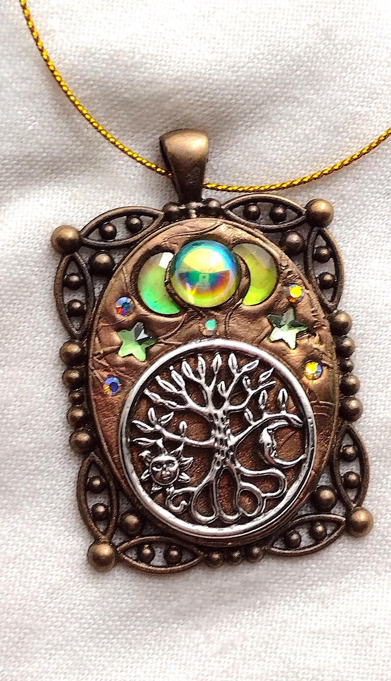 Tree of Life, Solstice, Mystical, Forest, Celestial, Amulet, Ornament ...