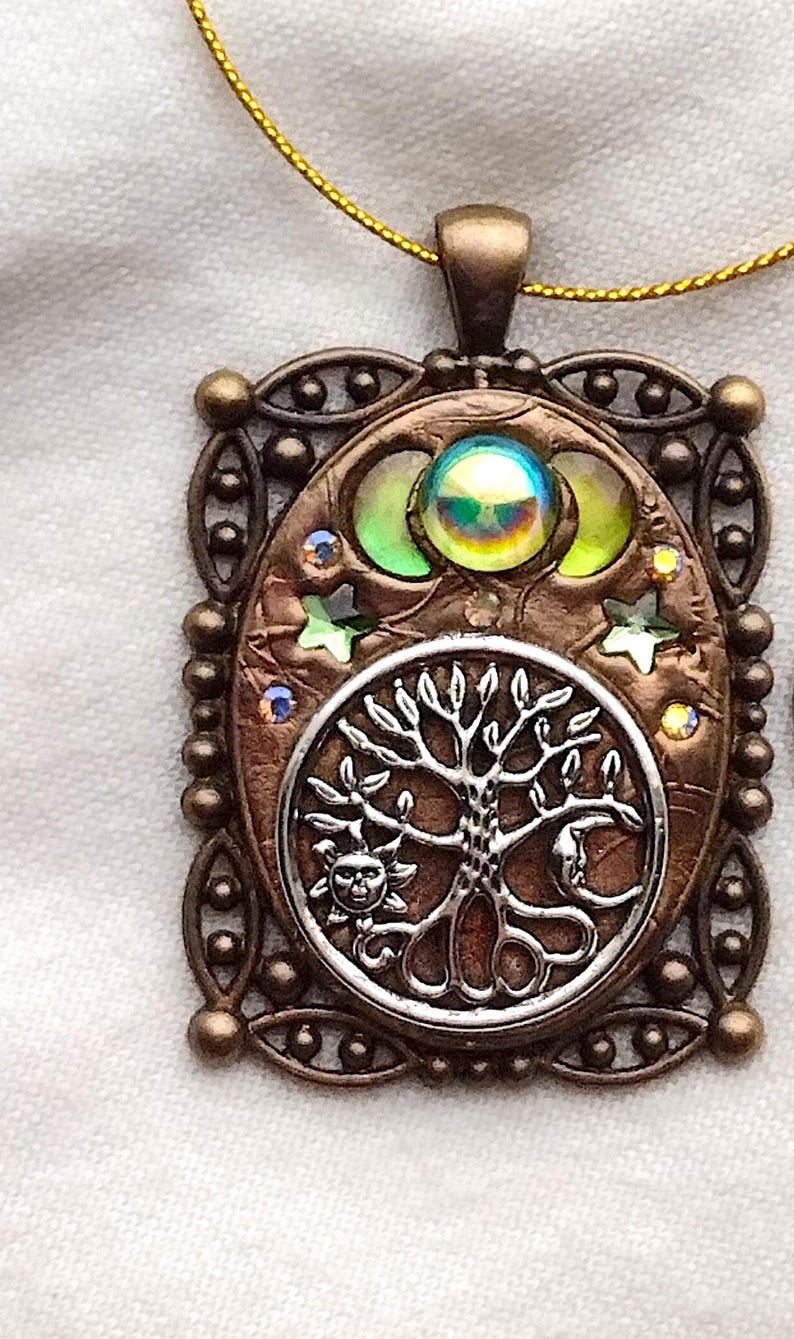Tree of Life, Solstice, Mystical, Forest, Celestial, Amulet, Ornament ...