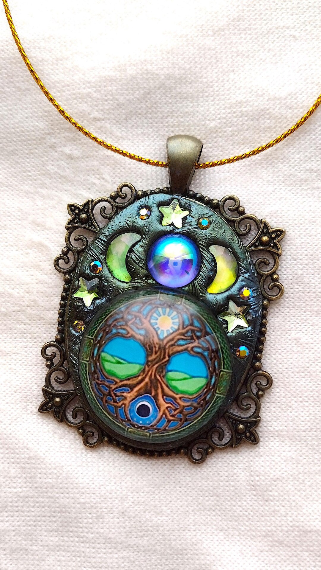 Tree of Life, Solstice, Celestial, Mystical, Amulet, Ornament, OR-65 - Etsy