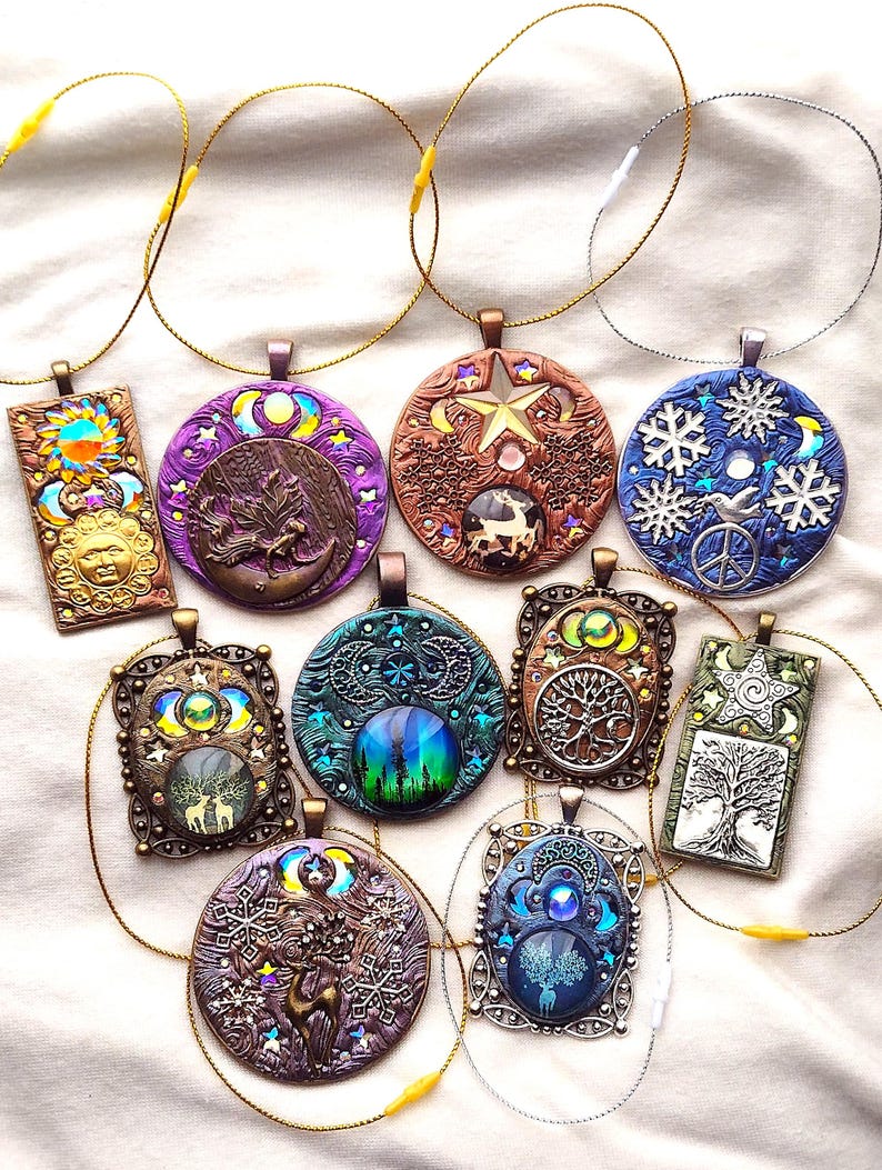 Tree of Life, Solstice, Mystical, Forest, Celestial, Amulet, Ornament ...